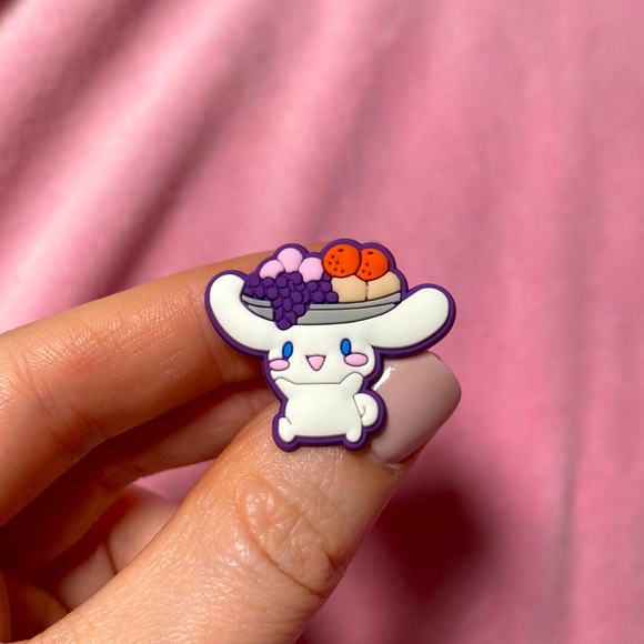 CROCS | Accessories | Cinnamoroll With A Fruit Basket Hat Crocs Charm ...